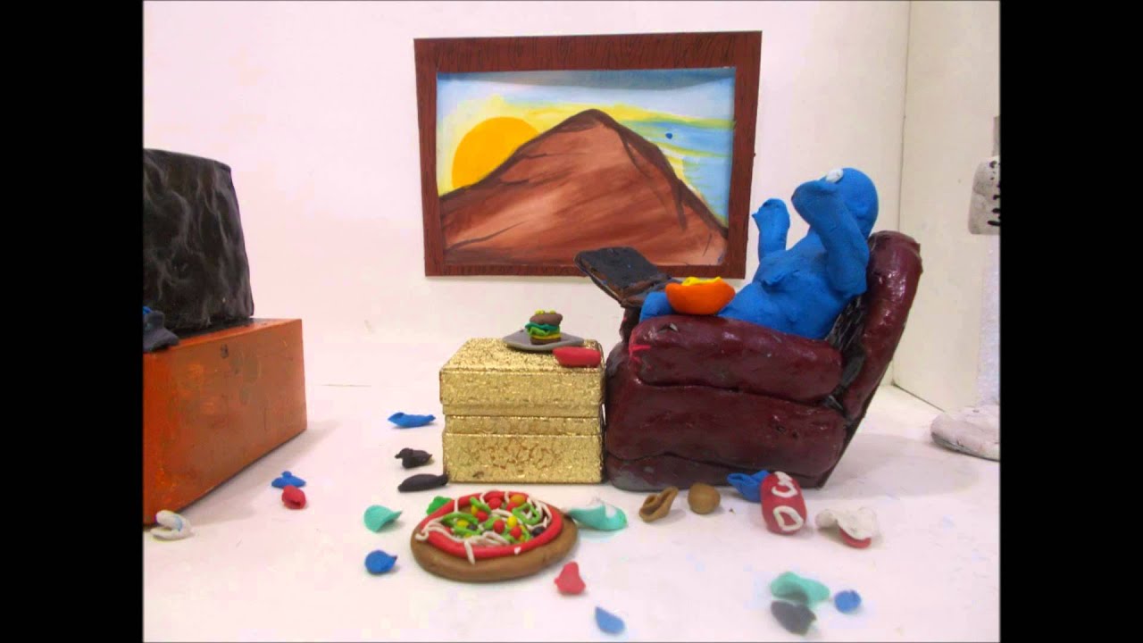Couch Potato - Claymation - YouTube