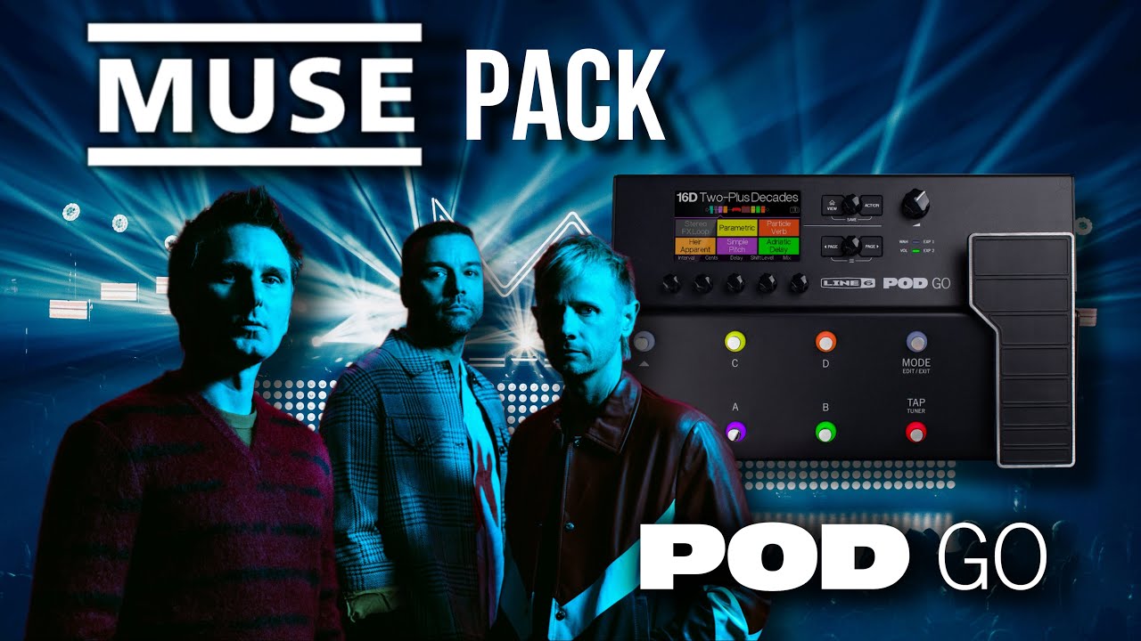MUSE Pack Line 6 POD GO - Wireless - YouTube
