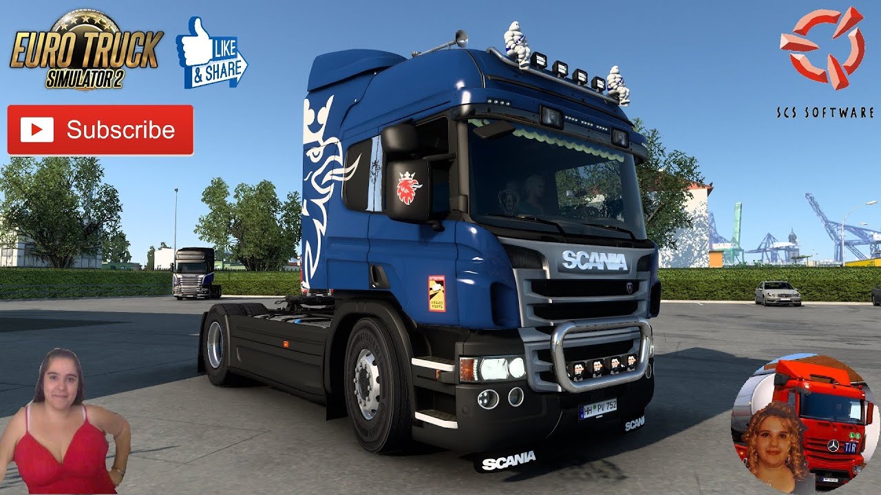 Euro Truck Simulator 2(1.47) Alpena TrekTec XL4-P Driving LED Light v1 ...