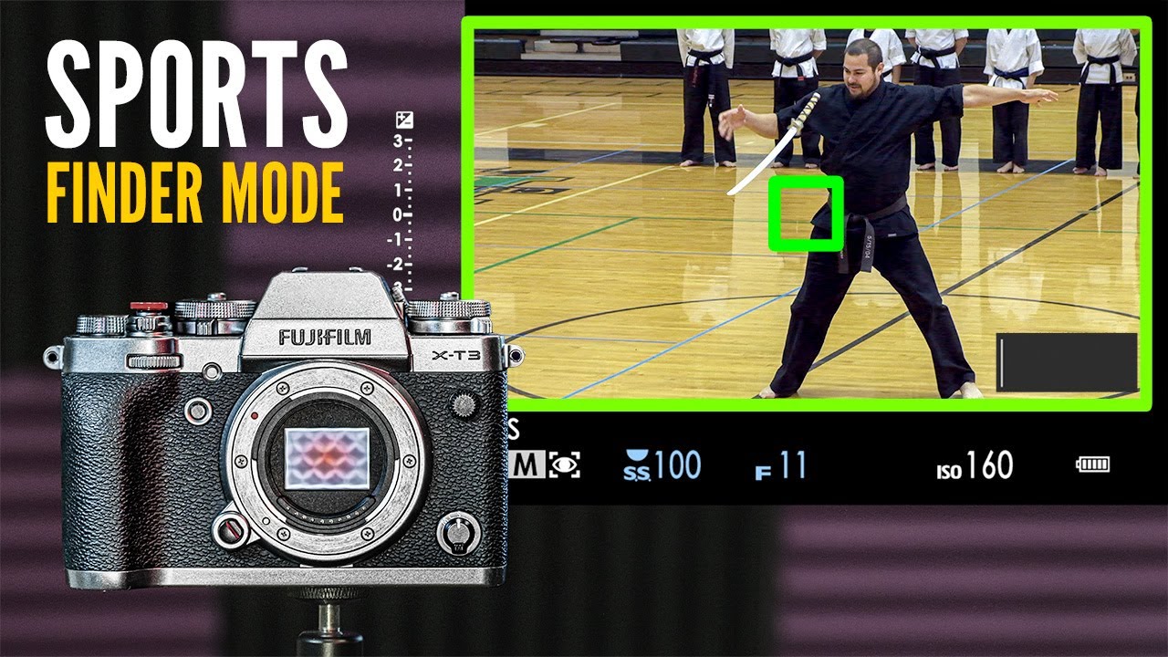Fujifilm SPORTS FINDER MODE Explained - YouTube