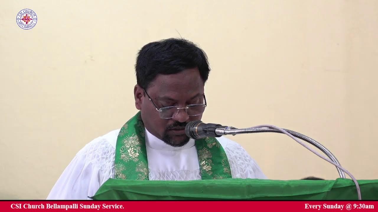 CSI CHURCH BELLAMPALLI SUNDAY SERVICE 2 NOV - YouTube