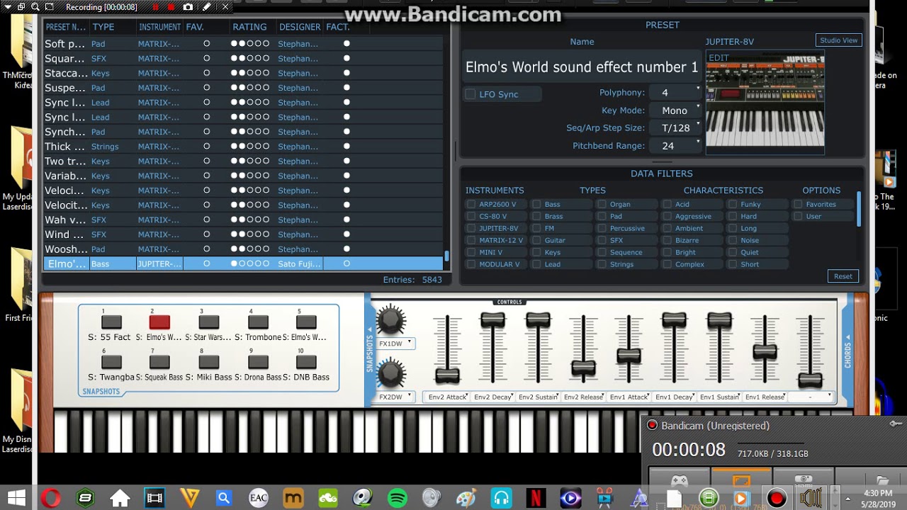 Keyboard tweak sound effect - YouTube