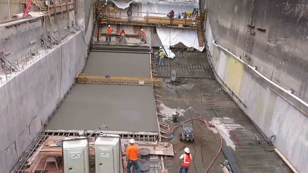 Dam Ogee - Concrete Surface Finishing with Parallel Bunyan Screeds ...