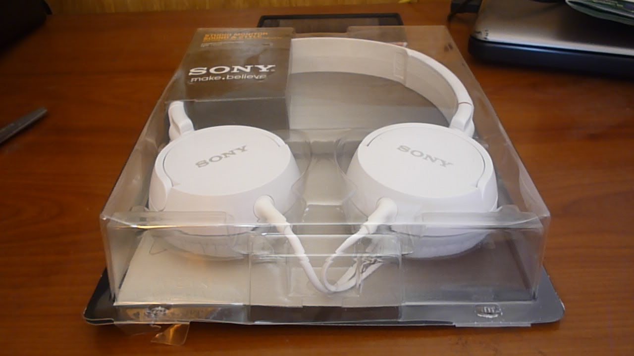 Unboxing Audifonos Sony MDR-ZX100 - YouTube