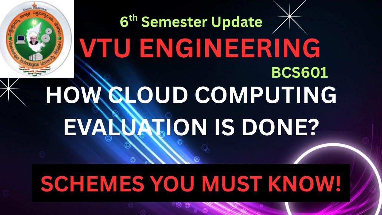 HOW CLOUD COMPUTING EVALUATION IS DONE? | SCHEMES YOU MUST KNOW!! | VTU ...