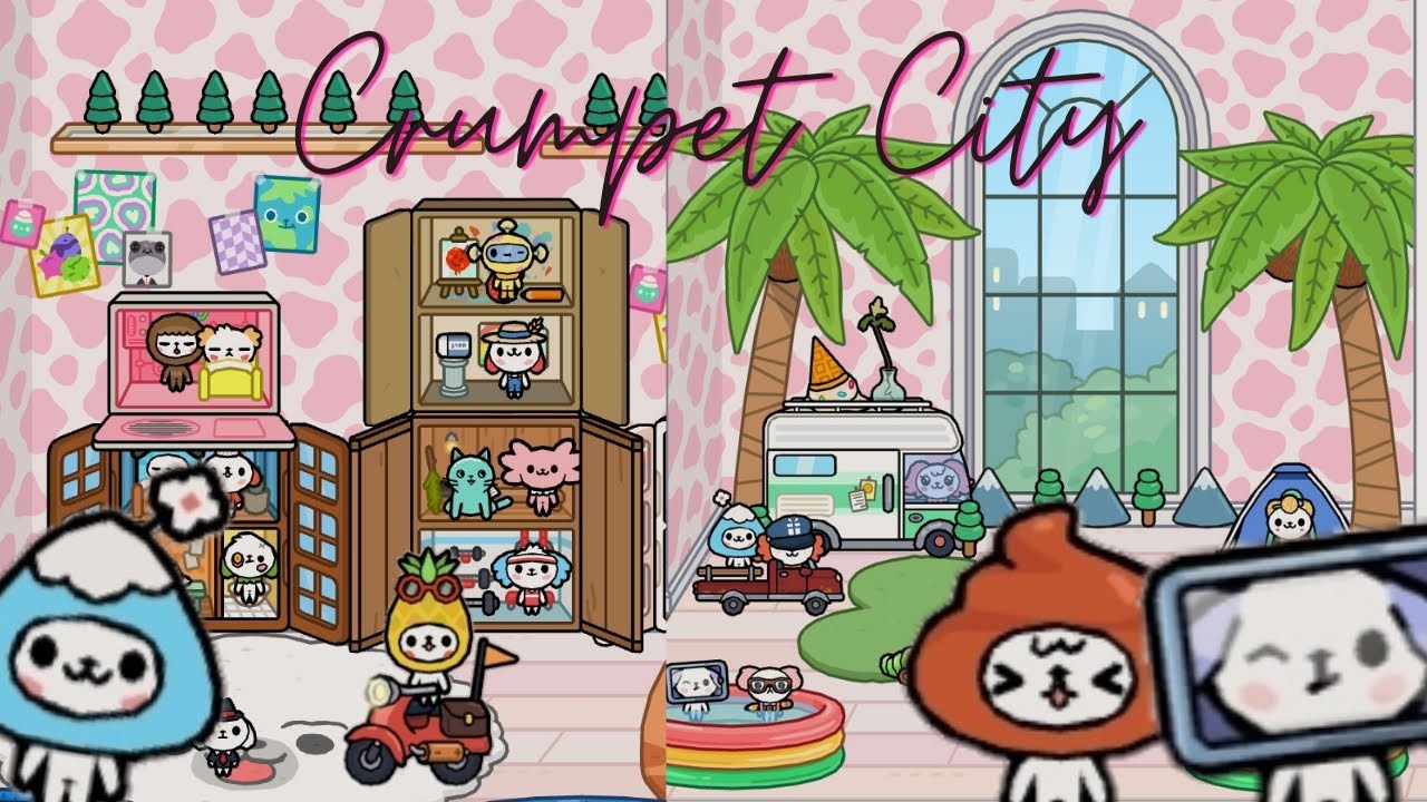 CRUMPET CITY|PLAYHOUSE#tocalifeworld #tocalife #tocaboca #tocaworld # ...