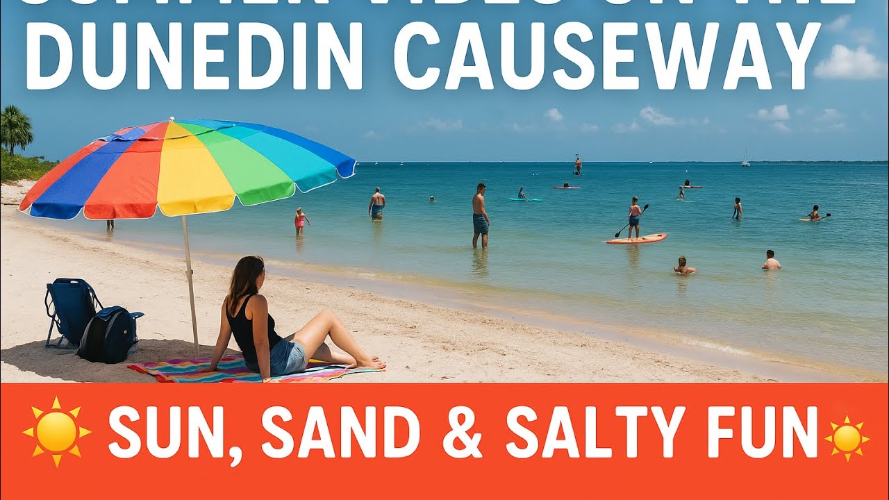 “Summer Vibes on the Dunedin Causeway 🌞☀️ | Sun, Sand & Salty Fun ...