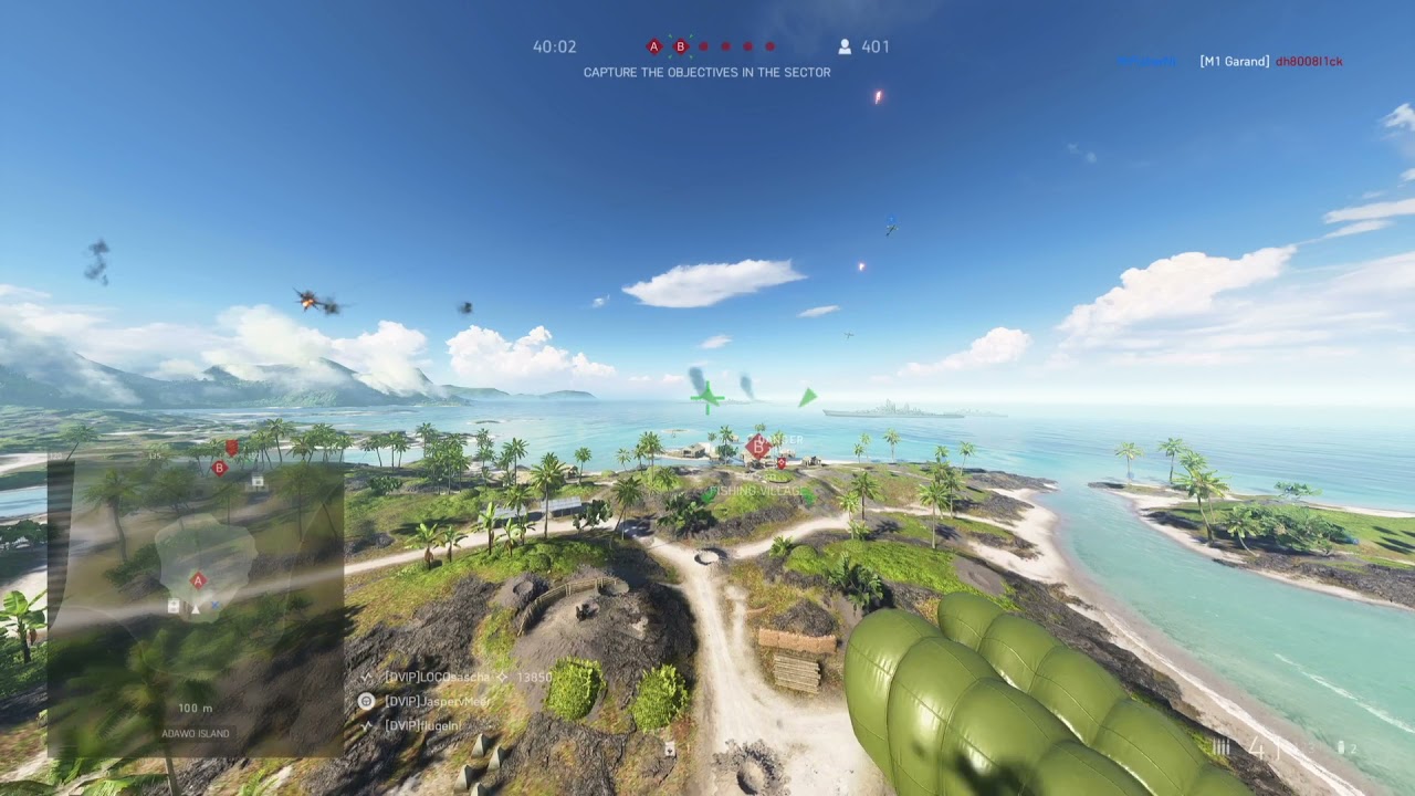 Battlefield 5 - Spawn Beacon Parachute? - YouTube