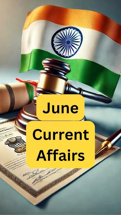 Top 50 Current Affairs Quiz | June 2025 #shorts #youtube - YouTube