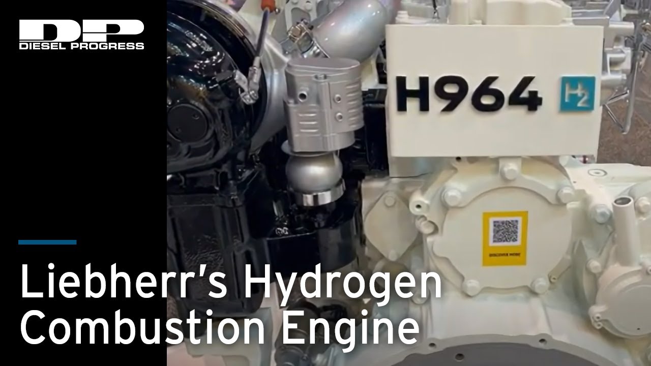 Liebherr’s Hydrogen Combustion Engine Shown in North America | Diesel ...