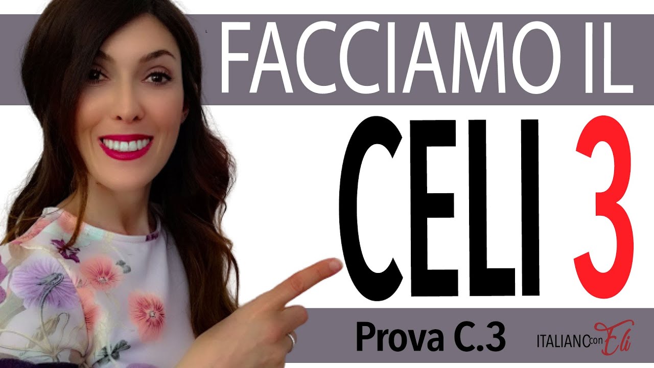 Italiano B2 Grammatica (CELI) - B2 Italian TEST - Examen B2 Italiano ...
