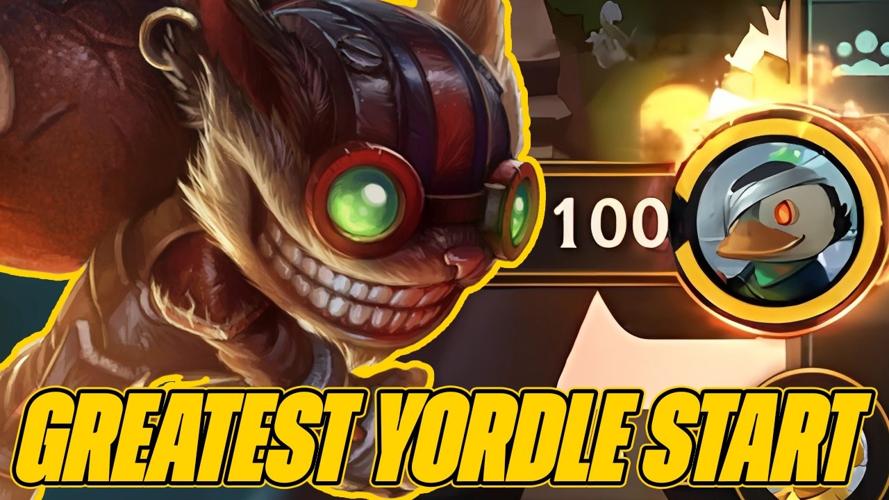 Mr 100 With An Insane Yordle Start - YouTube