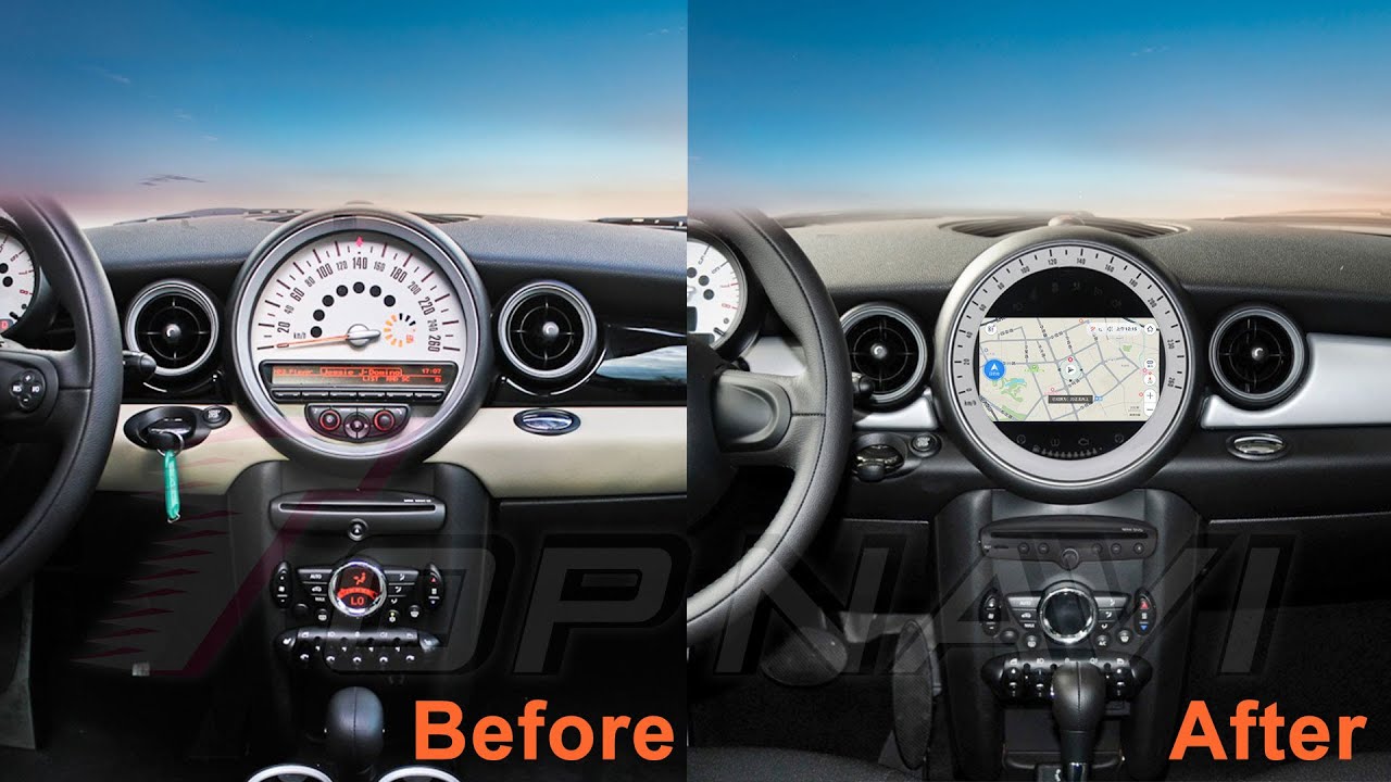 Android Car GPS Navigation Player for BMW Mini Cooper 2011-2016 Auto ...
