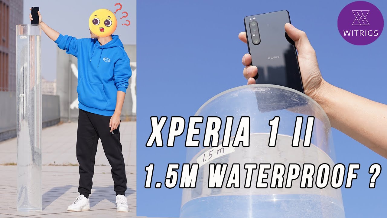 Sony Xperia 1 II Waterproof Test - YouTube