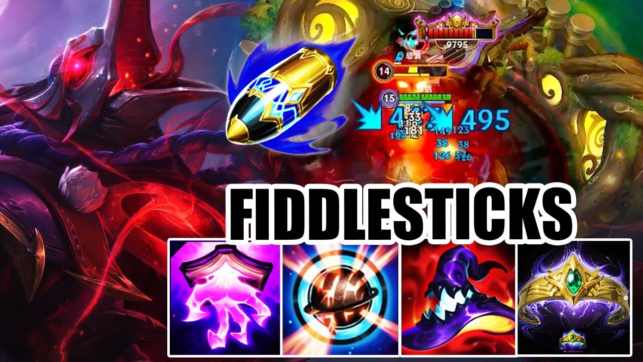 WILD RIFT FIDDLESTICKS JUNGLE GAMEPLAY | 15KILLs MVP - RUNES : First ...