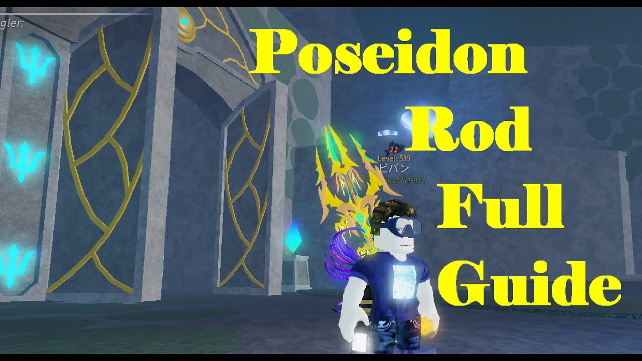 Full Guide to Unlock POSEIDON DOOR & ROD SHOWCASE in Fisch! Roblox ...