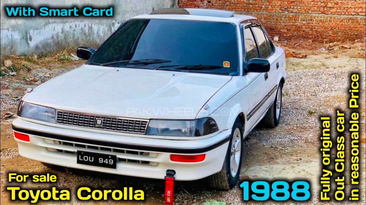 Toyota corolla 1988 | 88 corolla | corolla 88 | olx cars | low price ...
