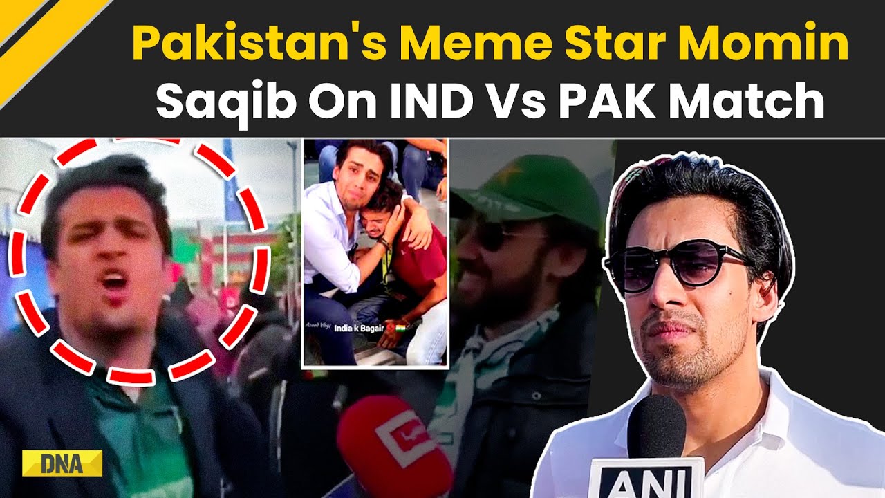 Ind vs Pak: Pakistan’s Viral Meme Star Momin Saqib On Ind-Pak rivalry ...