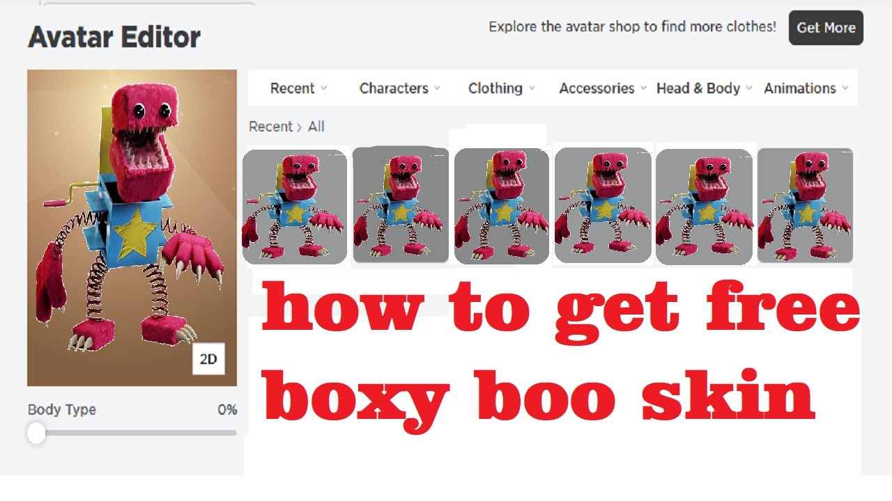 HOW TO GET free BOXY BOO skin in Roblox - YouTube