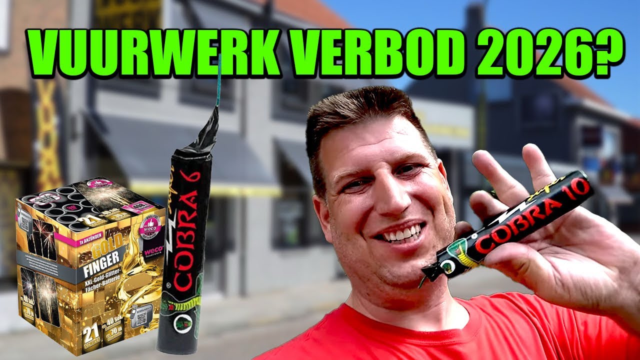 KOMT HET VUURWERK VERBOD NAAR NEDERLAND?!? - YouTube