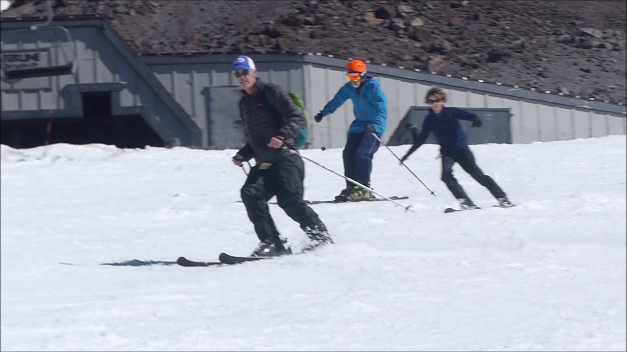 Medium Radius Turns skiing at Palmer, 2017 08 26. - YouTube