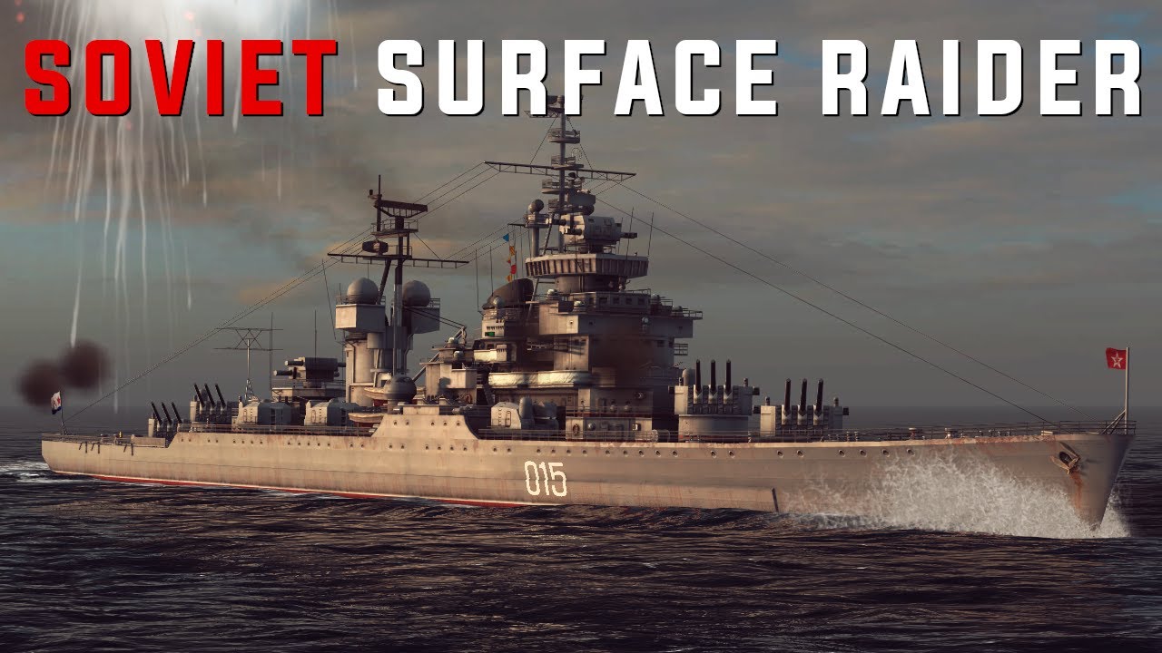Sverdlov Class Light Cruiser Surface Brawl || Cold Waters Surface ...