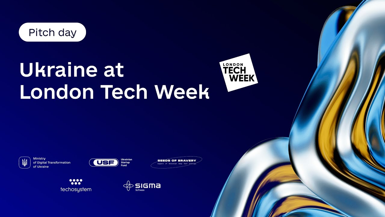 London Tech Week 2024 Pitch Day - YouTube