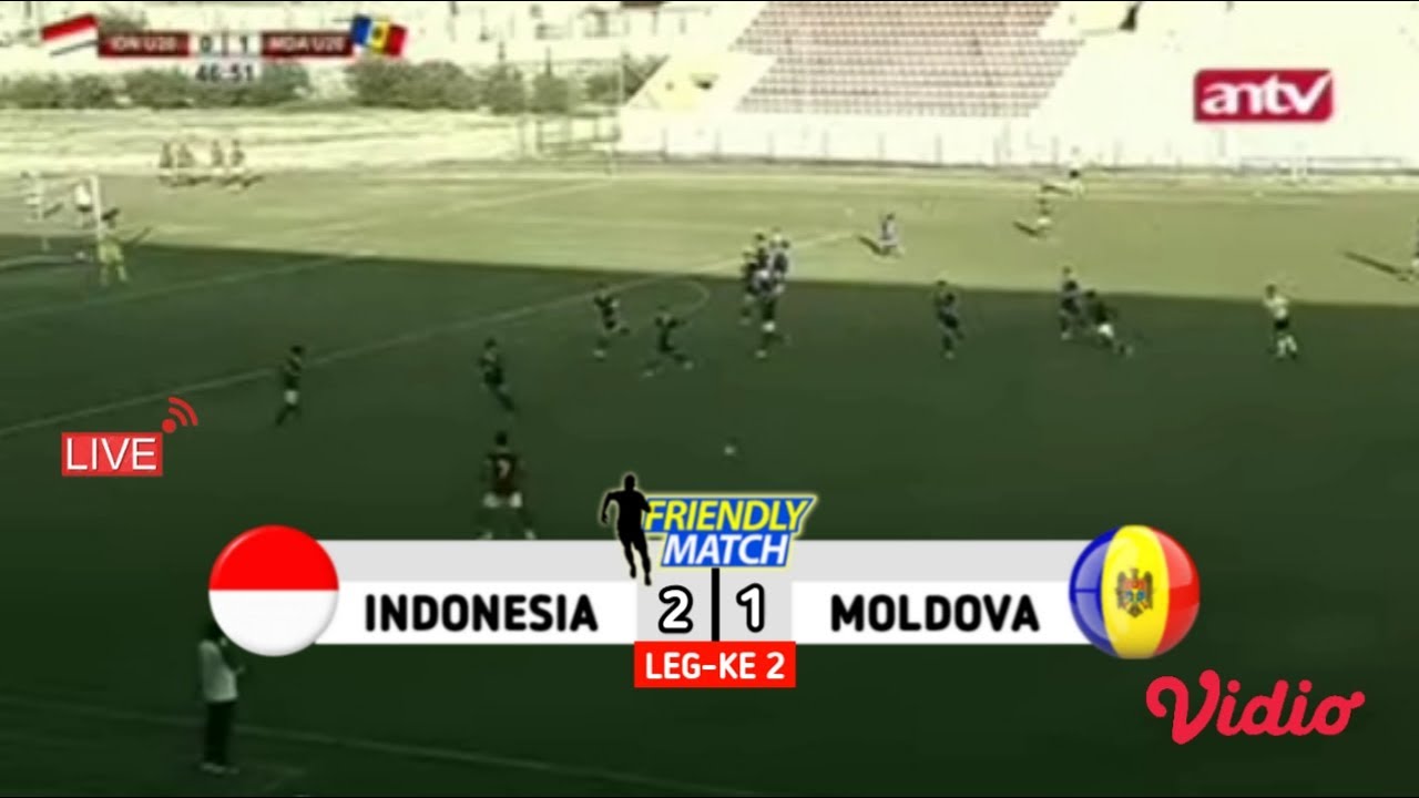 🔴 LIVE STREAMING ANTV DAN VIDIO || Leg Ke-2 Timnas Indonesia U-20 vs ...