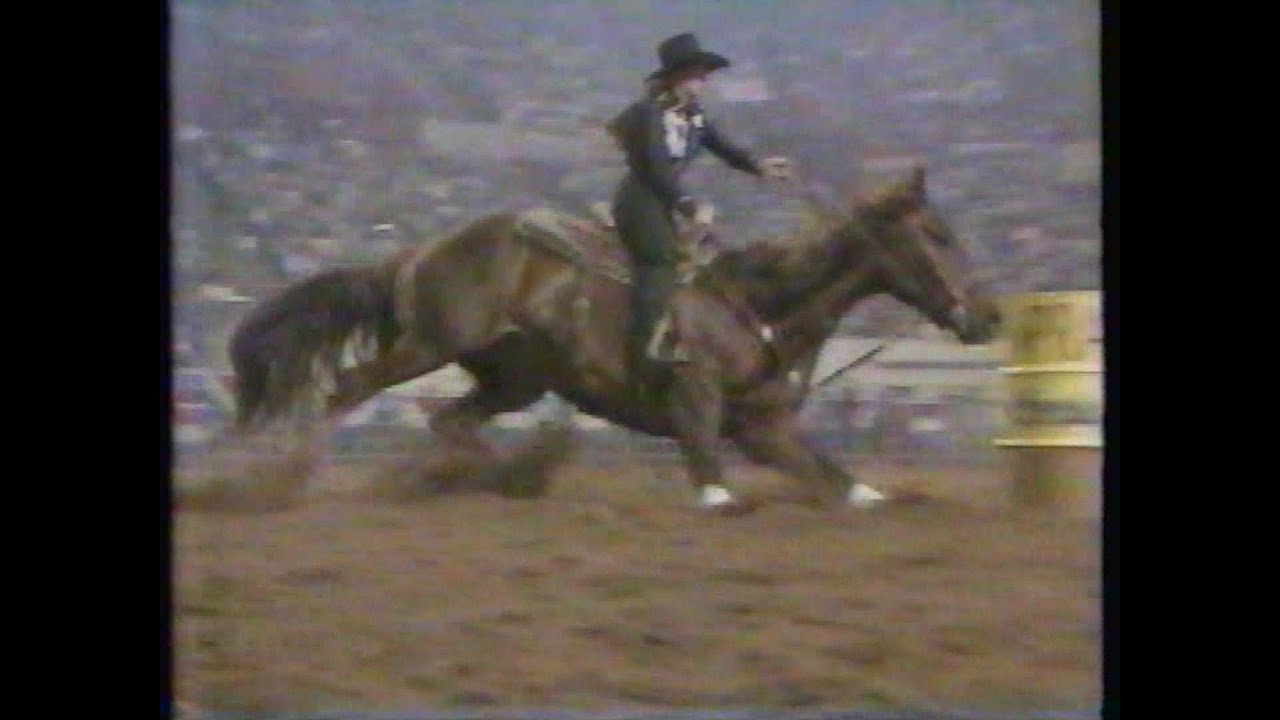 Barrel Racing - 1984 NFR Rodeo Go Round Highlights and 10th Round - YouTube