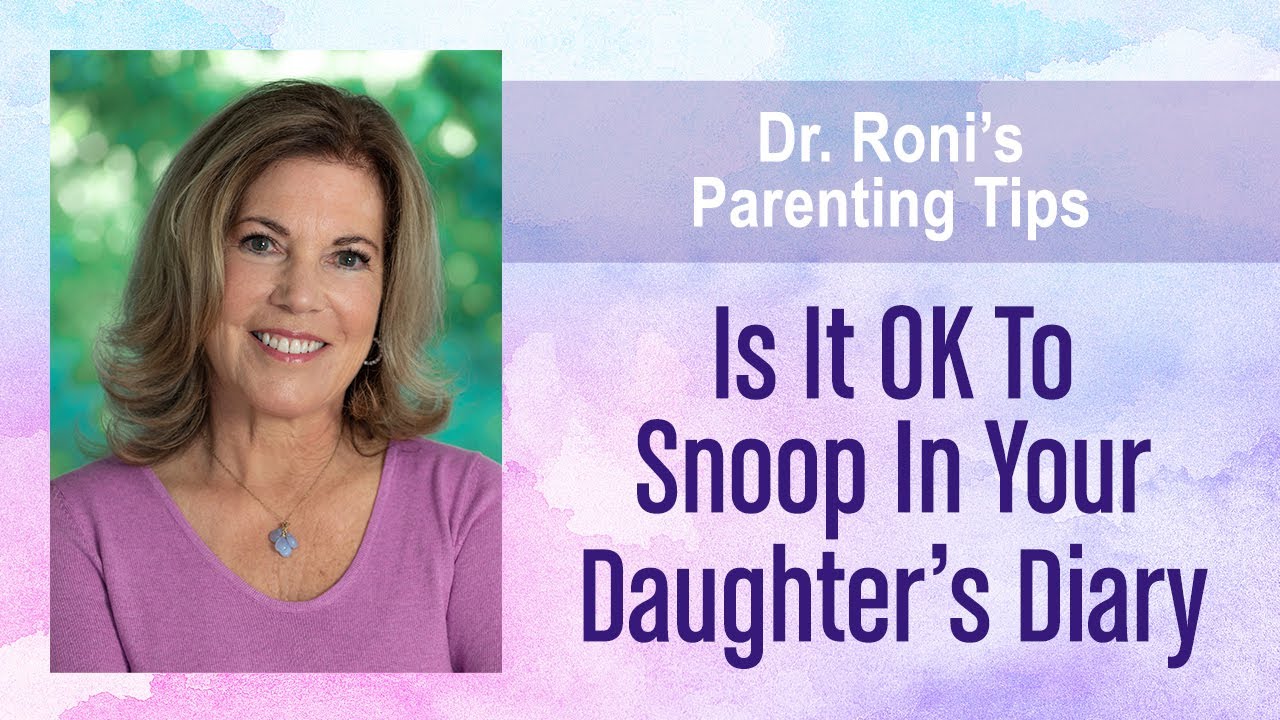 Is it OK to snoop in your daughter's diary? - YouTube