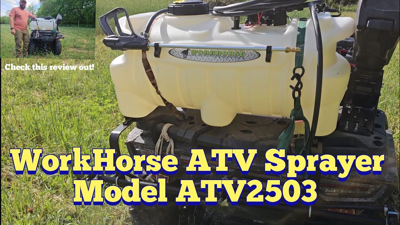 WorkHorse ATV Sprayer | KOAM Outdoors Reviews - YouTube