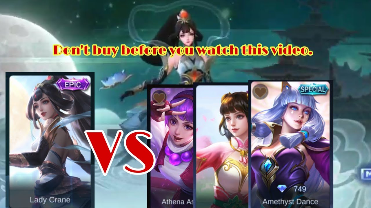 Guinevere Epic Skin + All Skin Comparison - YouTube