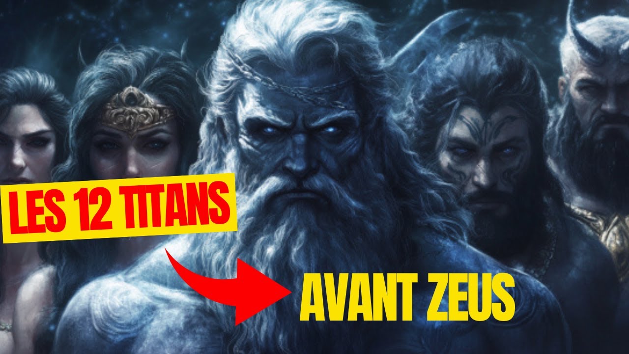 LES 12 TITANS : LE RÈGNE PRIMORDIAL QUI PRÉCÉDA LES DIEUX DE L'OLYMPE ...