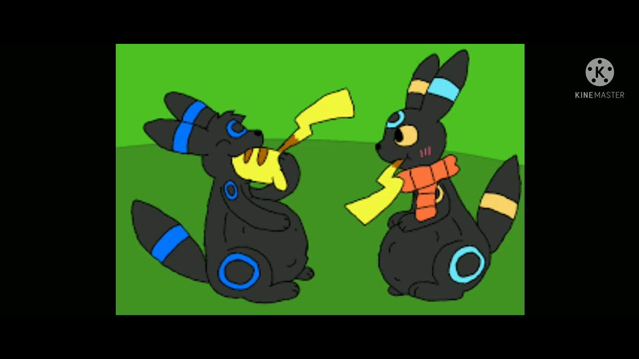 Umbreon eat - YouTube