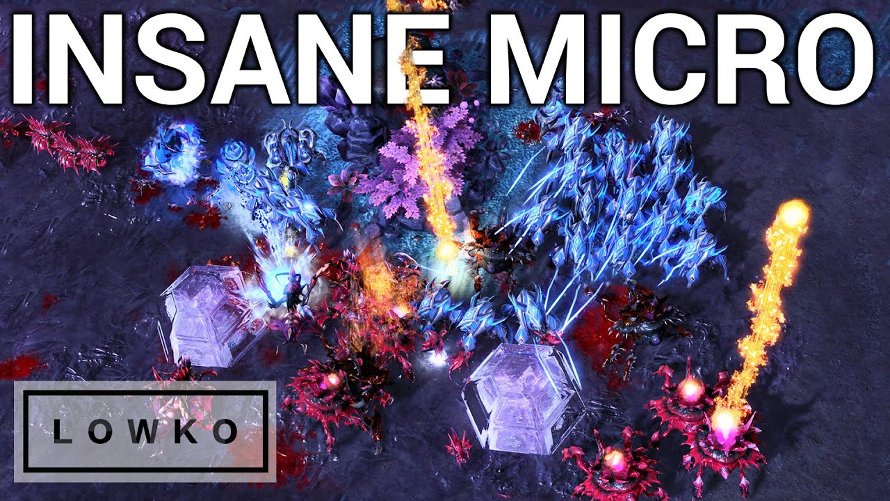 StarCraft 2: INSANE WARP PRISM MICRO! (Dark vs PartinG) - YouTube