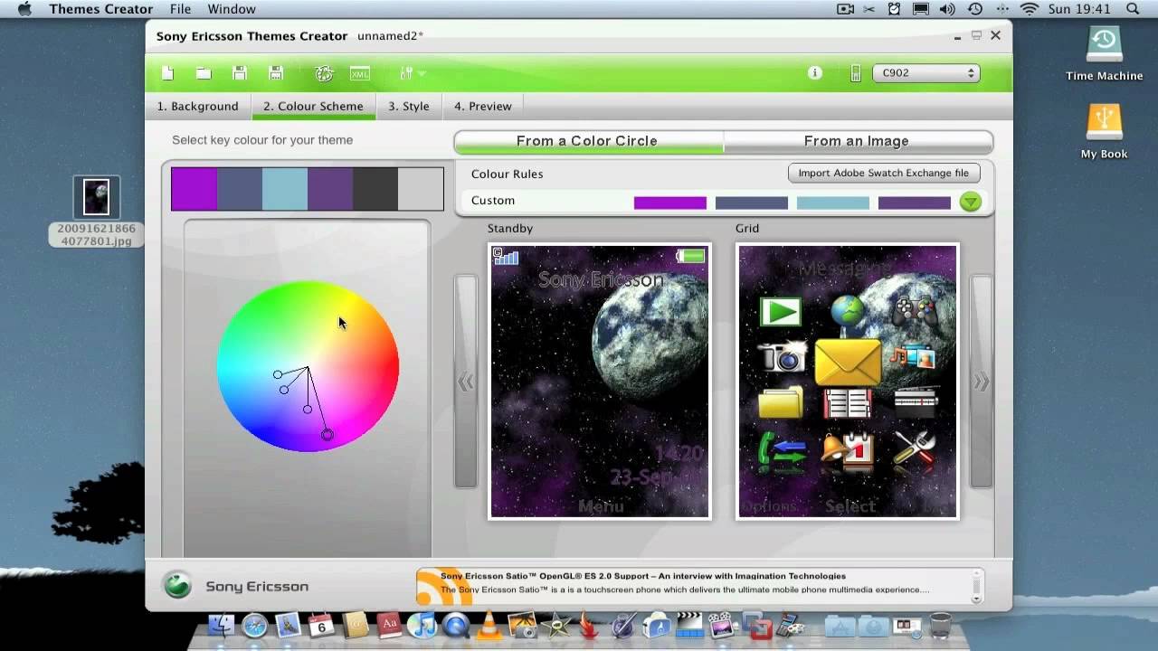 Sony Ericsson Themes Creator (Mac) - YouTube