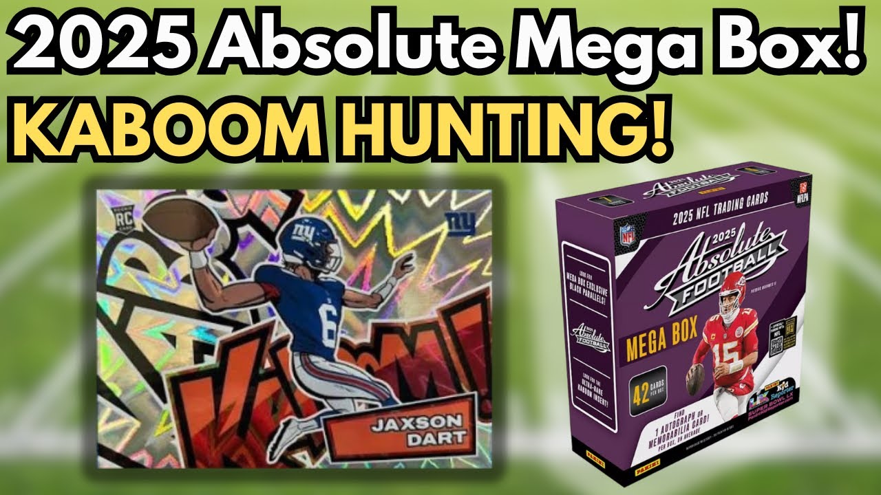 FIRST LOOK! KABOOM HUNTING! CASE HIT?! 2025 Panini Absolute Football ...