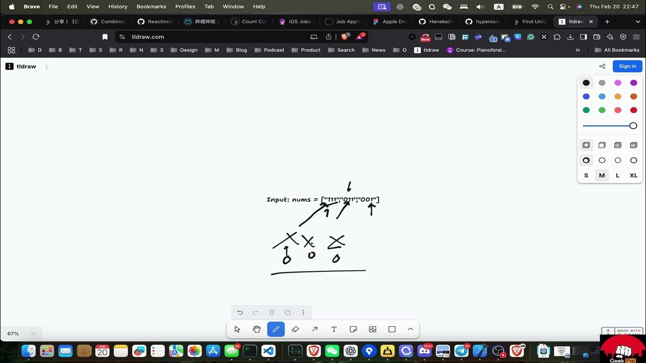 1980 Find Unique Binary String - YouTube