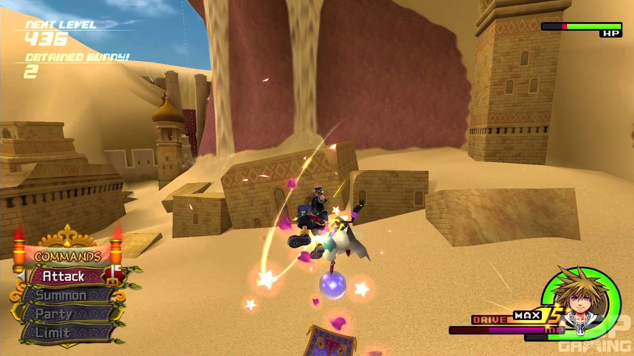 Kingdom Hearts 2 Final Mix HD playthrough pt114 - Magic Carpet Ride ...