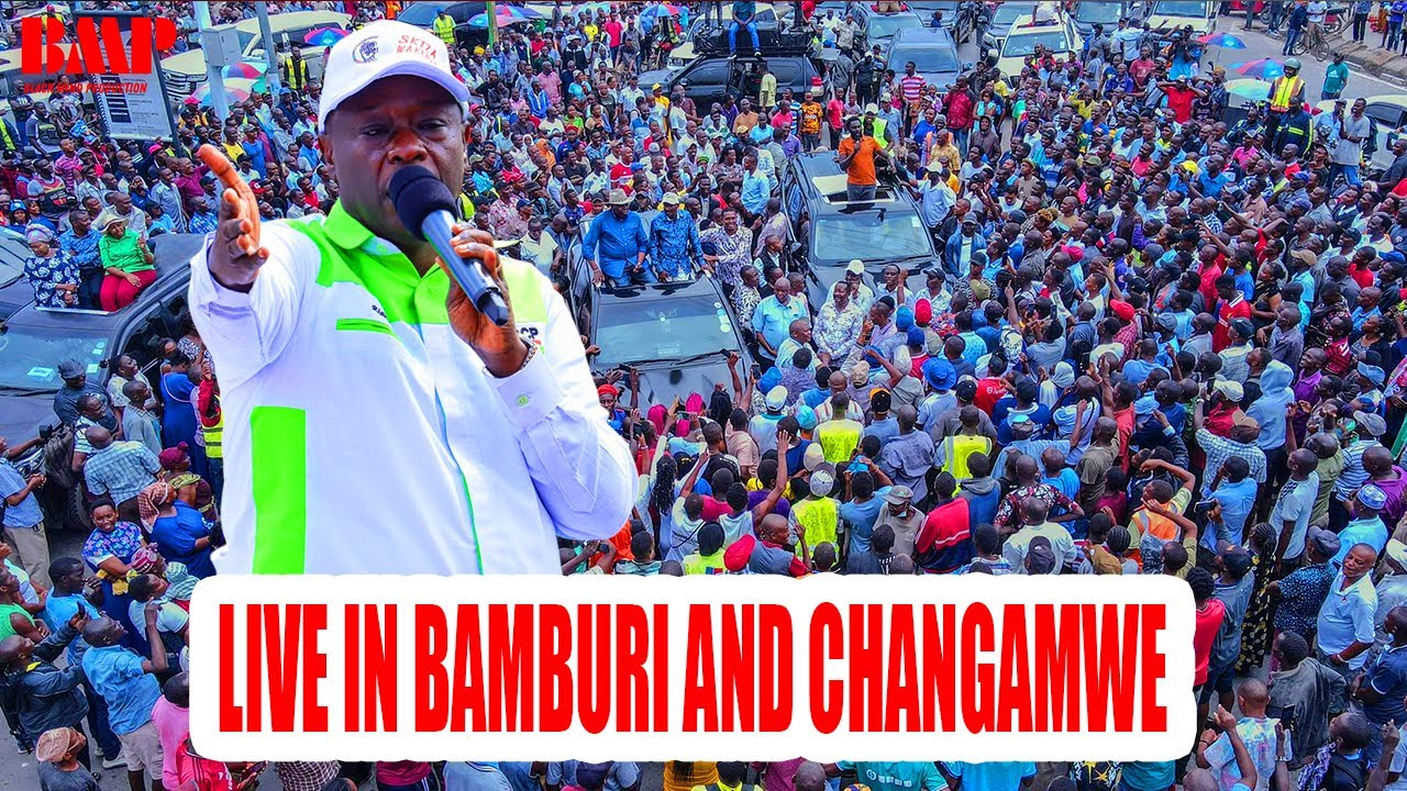 LIVE!!!RESIDENT OF BAMBURI AND CHANGAMWE CAME LARGE NUMBER TO MOUNT ...