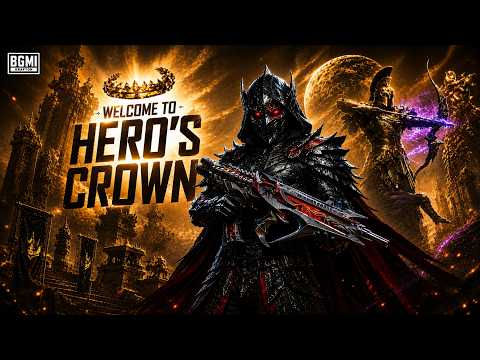 PUSHING IN HERO CROWN  UPDATE  - PUBG MOBILE BGMI STREAM DAY 134