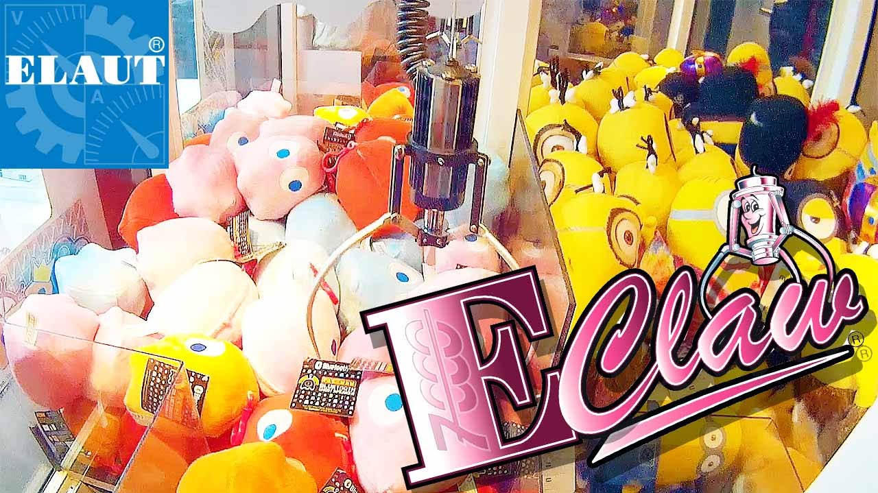 Elaut Eclaw Crane Claw game - Part 1 - YouTube