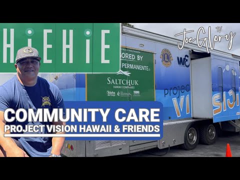 Project Vision Hawaii Super Saturday! JoeGloryTV PLAYS his UKULELE ...