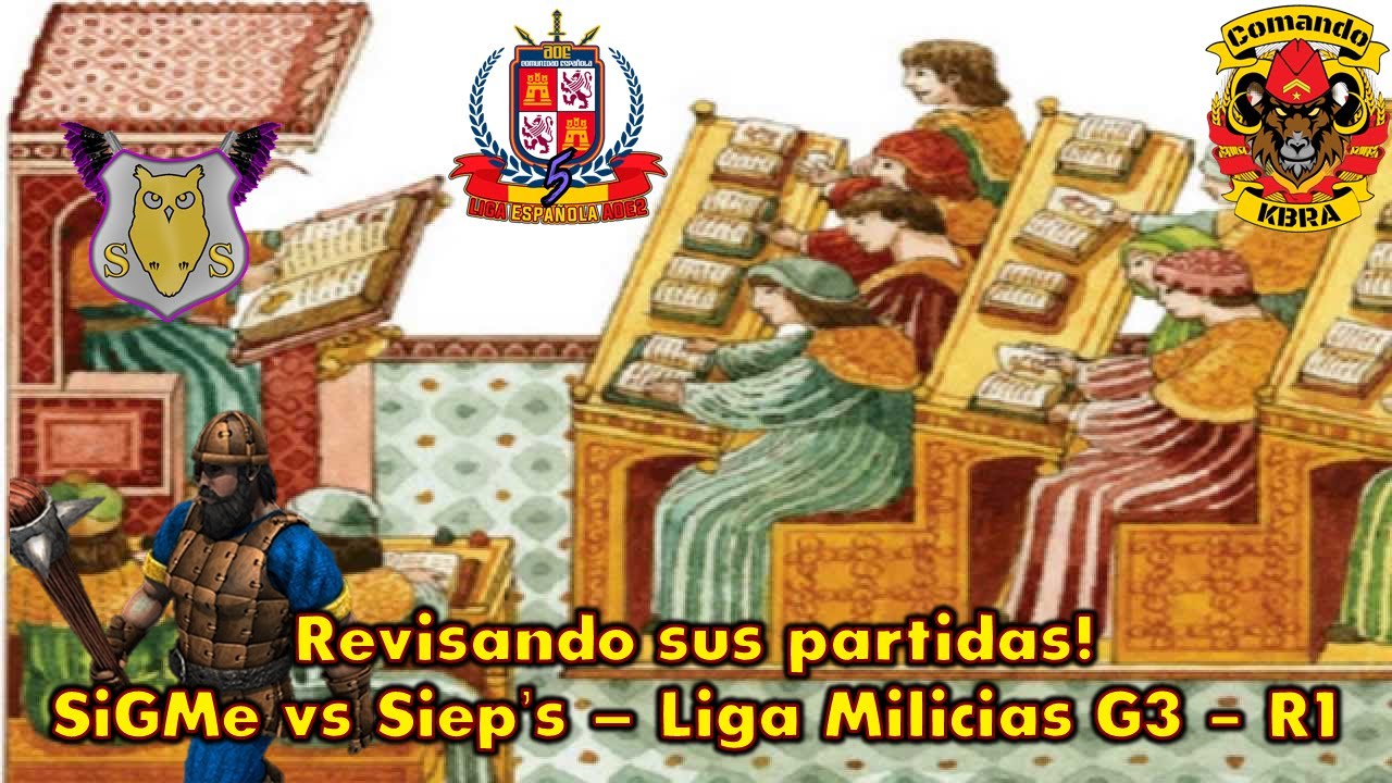 ¡SiGMe revisa sus partidas para todos! SiGMe vs Siep's Milicias G3 - R1 ...