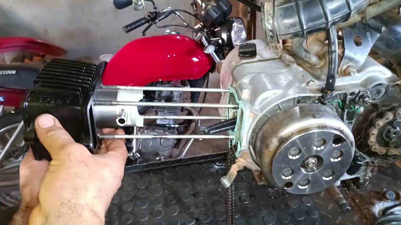 Tudo Que Você Precisa Saber! Montagem do Motor da Pop 100, Biz e 50cc ...