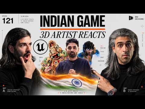 3D Artists React to Indian Game made with Unreal Engine