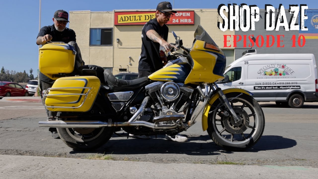 Rare Harley Davidson 1986 FXRD Restoration: The Born Free Giveaway Bike ...
