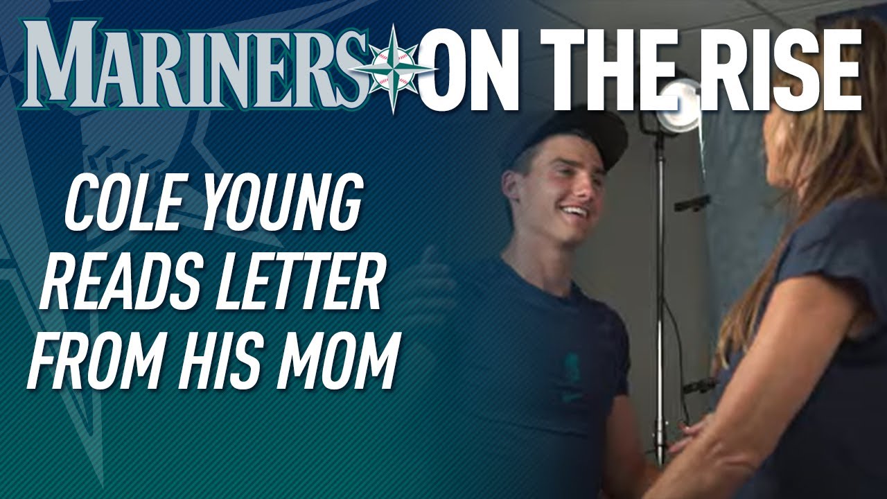 2022 First Round Pick Cole Young Reads Touching Letter From His Mom - YouTube