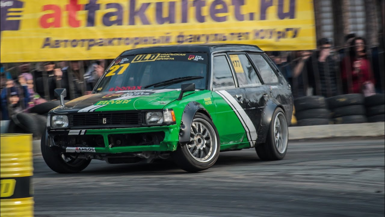 Toyota Corolla KE72 DRIFT (1UZ) - YouTube