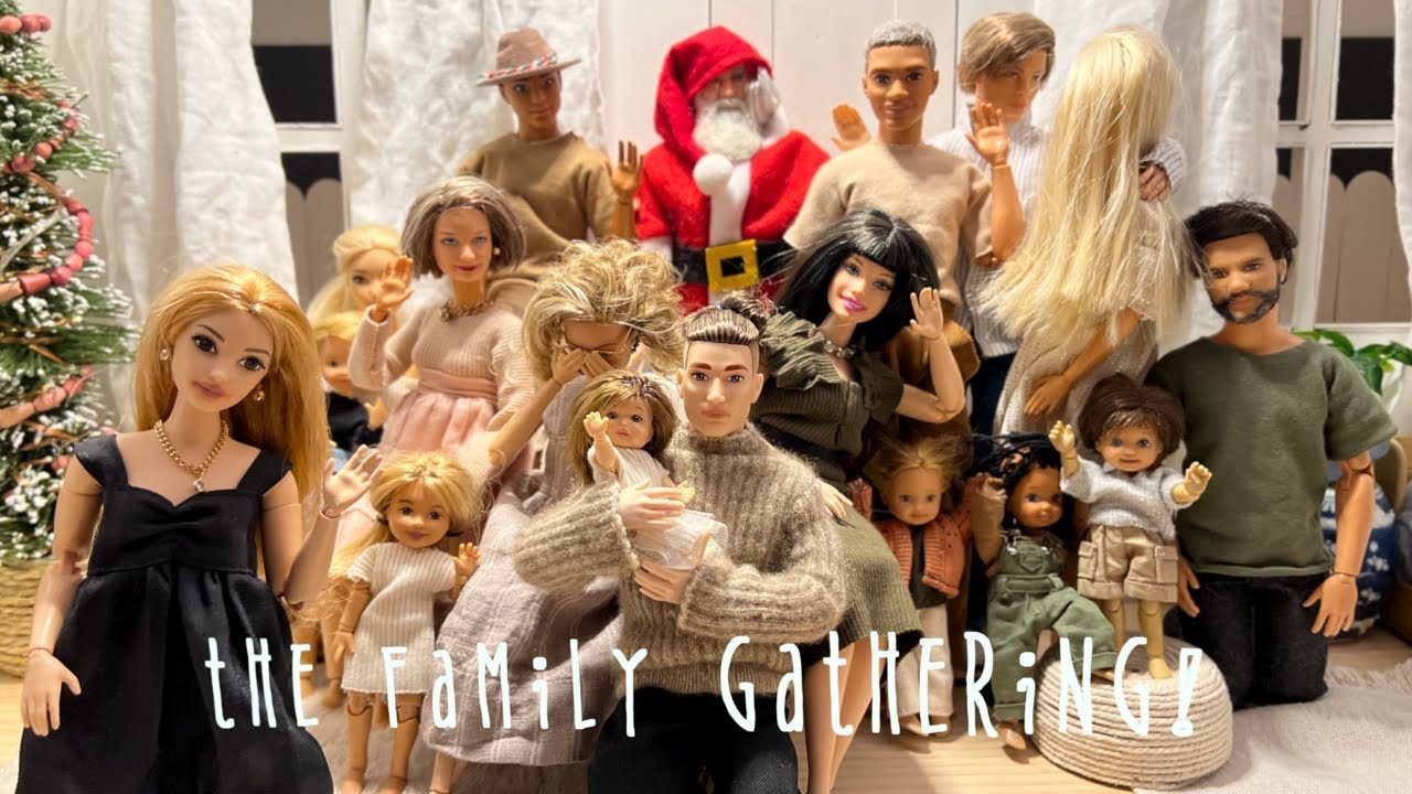 Barbie-The Real Roberts Family Daily Life Ep: 22 - The Family Gathering ...